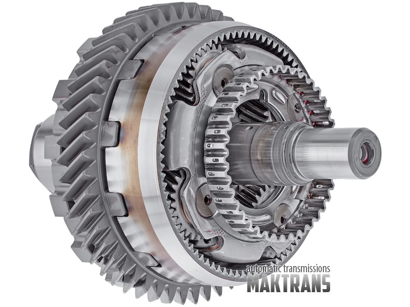 Intermediate shaft with 23 tooth differential drive gear D70mm, 57 ...