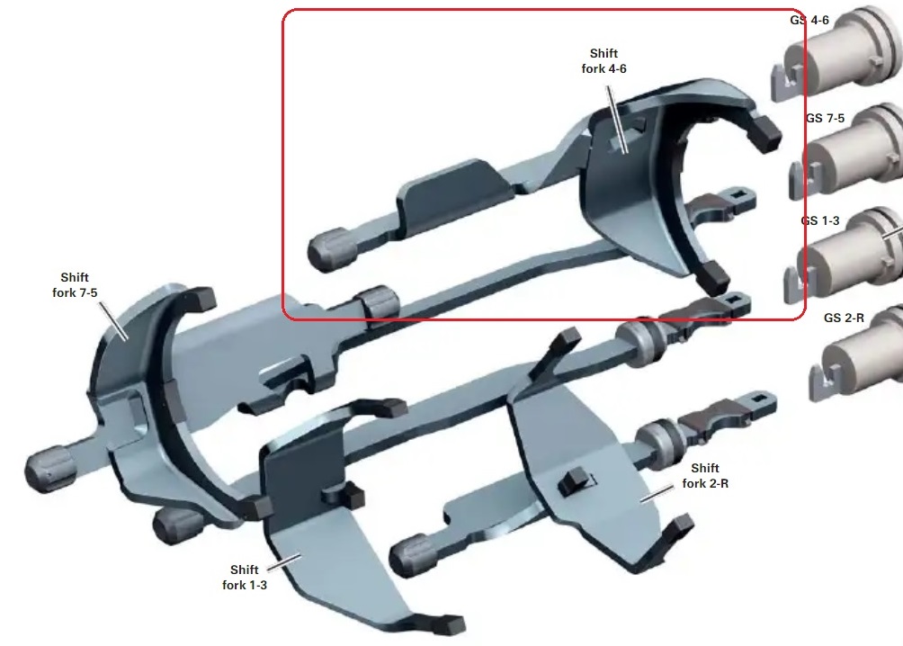 Shift fork 4-6 0B5 0B5311562F