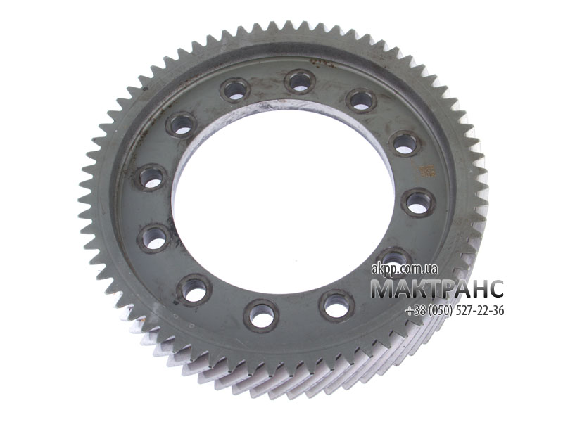 Differential ring gear, automatic transmission U660 70 teeth, outer ...