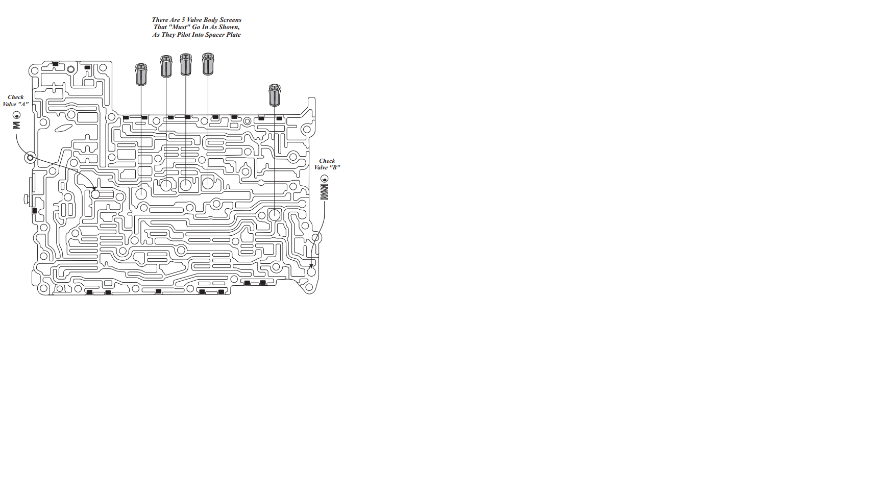 Valve body channel filter RE5R05A RE7R01A JR710E from MAKTRANS-ORING ...