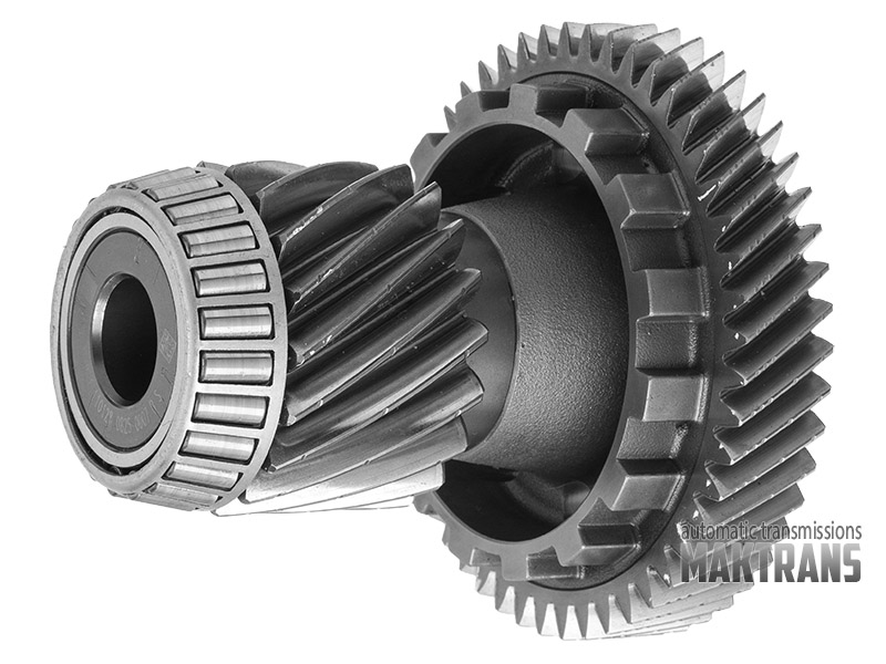 Differential drive gear (49T, OD 133.40mm, 5 marks / 18T, OD 73.30mm, 3 ...