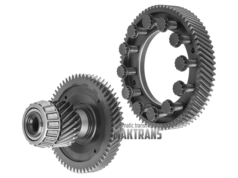 Primary gearset gear kit FW6AEL (Drive transfer gear 56T, countershaft ...