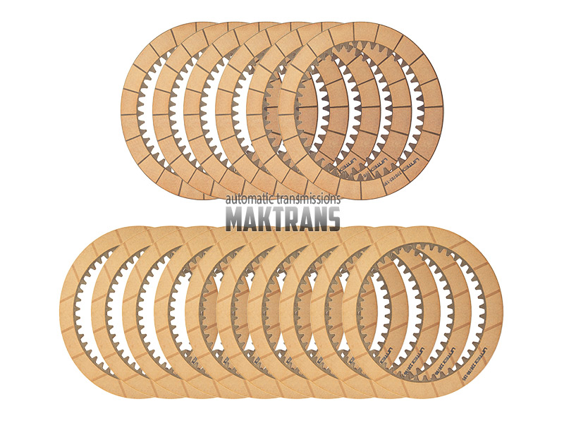 Friction plate kit B6VA BAXA M6HA MAXA MDWA 98-02 220756 — $88.65