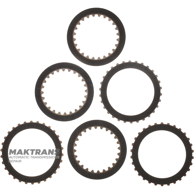 K3 Clutch Mercedes-Benz 722.6, 722.9 Steel and Friction Disc Set - 6 ...